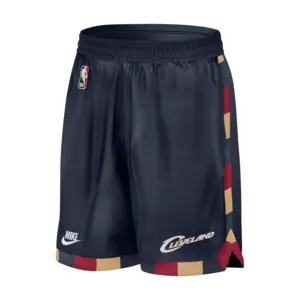 Nike Cleveland Cavaliers Dna 2025/26 Hardwood Classics Dri-fit Nba 8" Shorts - Blue