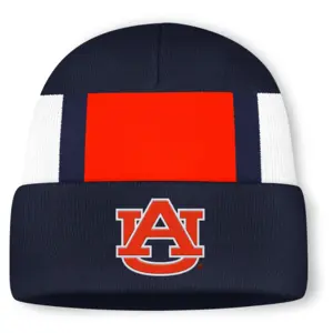 Nike Auburn Primetime Utility Campus Cuffed Beanie - Blue