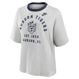 Nike Legacy Arch Script Boxy College T-shirt - Grey