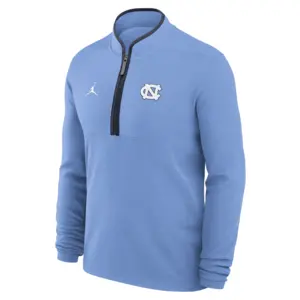JORDAN North Carolina Victory Brand Dri-fit College 1/2-zip Long-sleeve Top - Blue