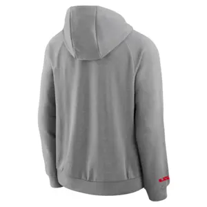 Nike Ohio State Courtside Basketball Practice Dri-fit Pullover Hoodie - Grey