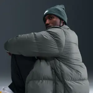 Nike Club Therma-fit Down Puffer Jacket - Grey