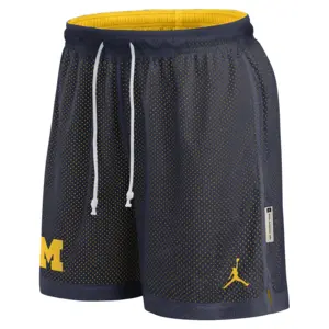 JORDAN Michigan Reversible Dri-fit College Shorts - Blue