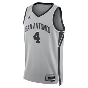 JORDAN San Antonio Spurs 2025/26 Statement Edition Dri-fit Nba Swingman Jersey - Grey