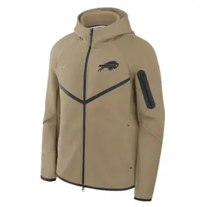 Nike Buffalo Bills Nike NFL Tech Fleece Windrunner Full-Zip Hooded Jacket Brown