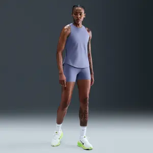 Nike Swift Dri-fit Running Tank Top - Blue