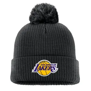 Nike Nba Los Angeles Lakers Peak Beanie - Black