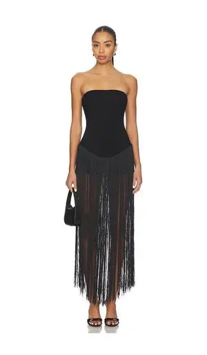 Superdown Tea Fringe Romper