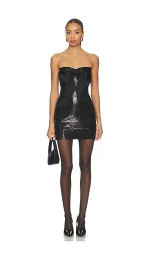 MORE TO COME Samira Bow Mini Dress