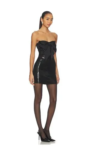 MORE TO COME Samira Bow Mini Dress