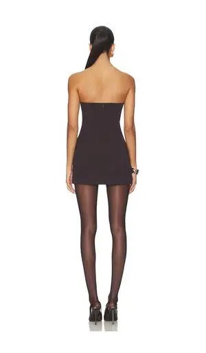 ROWEN ROSE X Abito Strapless Mini Dress