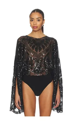 Norma Kamali Reverse Obie Bodysuit