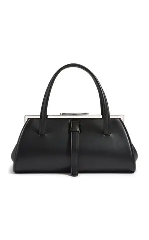 Women's Textured Leather Top Handle Bags