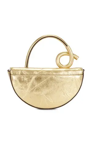 Cult Gaia Azariah Nano Crossbody Bag - Brass