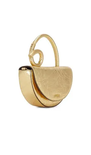 Cult Gaia Azariah Nano Crossbody Bag - Brass
