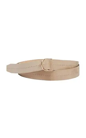 Max Mara Suede Belt - Neutral