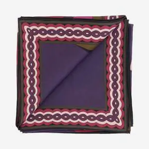 Emilio Pucci Printed Silk Scarf - Red