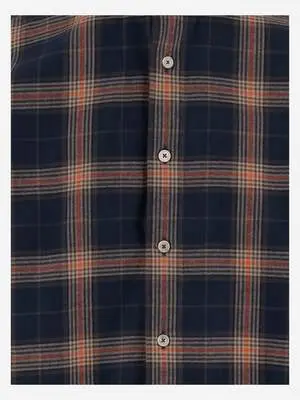 ALESSANDRO GHERARDI Check Pattern Cotton Shirt