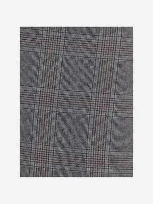 THE GARMENT Wool Blend Check Pattern Skirt