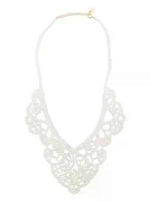 UNDERCOVERISM Lace Necklace - Neutrals