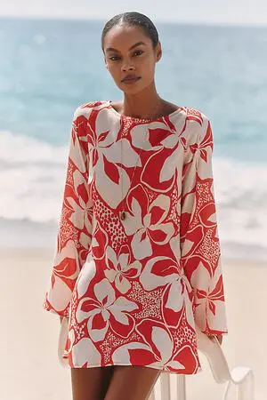 L*Space All I Need Mini Dress - Red Pattern