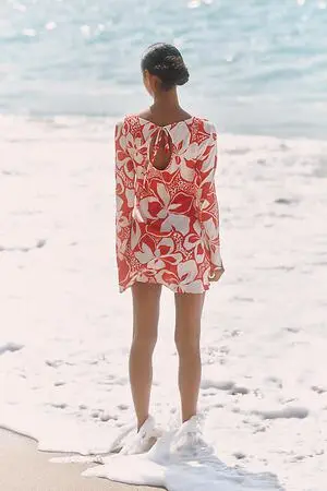 L*Space All I Need Mini Dress - Red Pattern