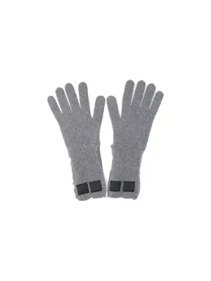 Maison Margiela Logo Gloves For Women