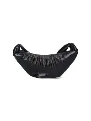 LEMAIRE Croissant Small Shoulder Bag - Black