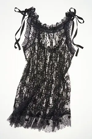 Free People Intimately Good Taste Mini Slip - Black