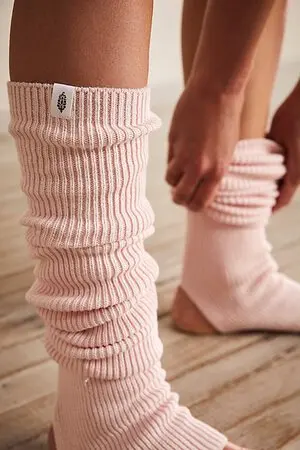 Free People 28" Stirrup Leg Warmers - Baby's Breath