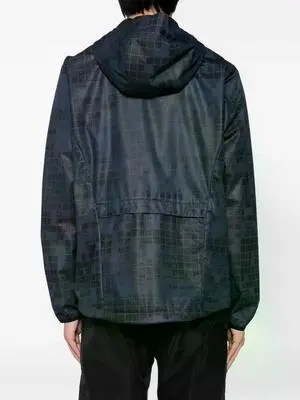 BOSS Geometric-print Zip Jacket