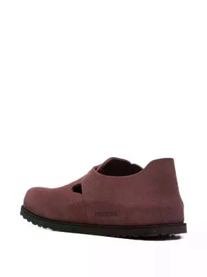 BIRKENSTOCK Suede Derby Shoes - Red