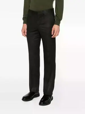 PT TORINO Textured Trousers - Grey