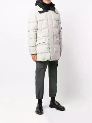 MOORER Padded Zip-up Coat