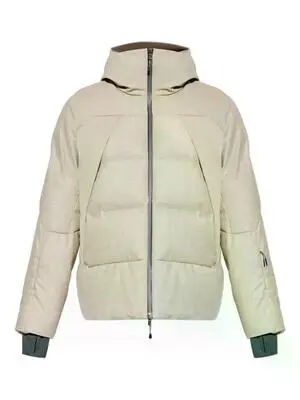 Sease Hooded Padded Ski Jacket - Neutrals