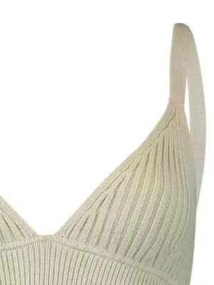Michael Kors Ribbed Cashmere Bra Top