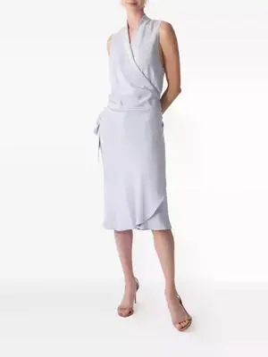 PETER COHEN Yard Sleeveless Midi Dress - Purple