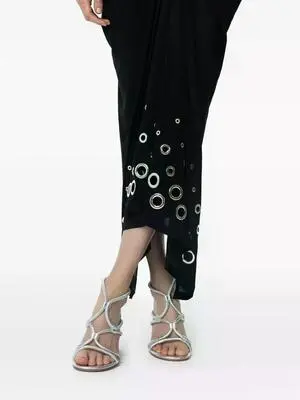 GIANVITO ROSSI 85mm Knotted Leather Sandals
