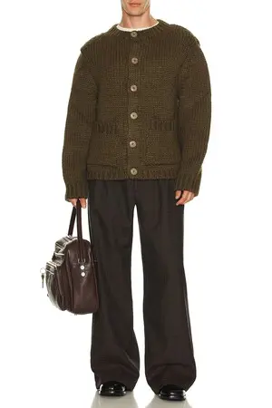 Our Legacy Over Cardigan - Olive