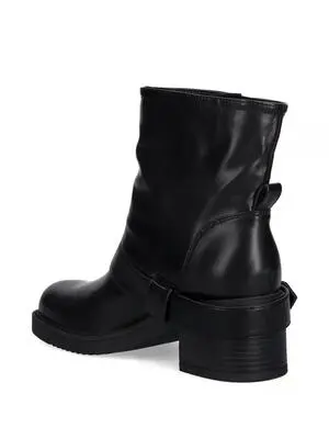 Guess Buckled-strap Ankle Boots