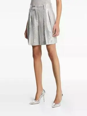 Michael Kors Sequin Embellished Tailored Shorts