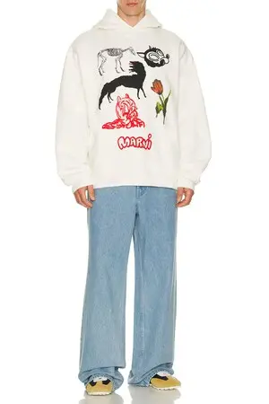 Marni Hoodie With Graphic