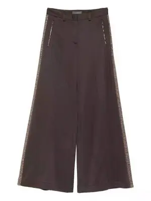Lorena Antoniazzi Zip-detail Trousers