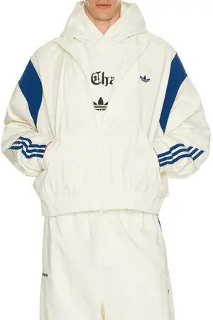 ADIDAS ORIGINALS X Willy Chavarria Poplin Track Jacket - Off White