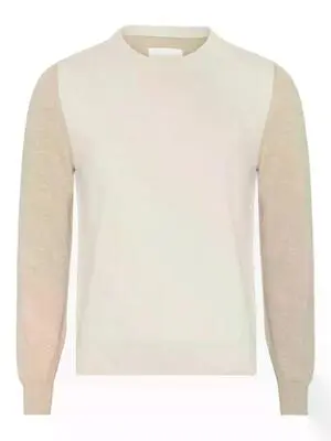 MAISON MARGIELA Panelled Crewneck Sweater - Neutrals