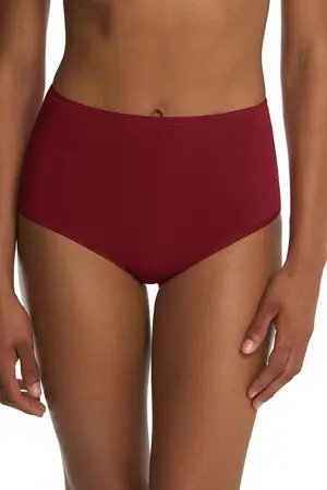 Natori Bliss Bare Cotton High Waist Brief