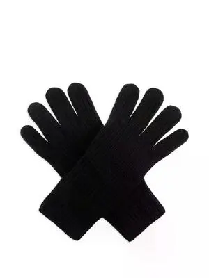 Amiri Logo Embroidered Virgin Wool Gloves