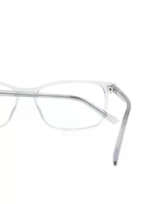 Gucci Rectangle-frame Glasses - Grey