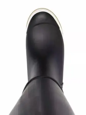 Tory Burch Ridged Rubber Sole Boots
