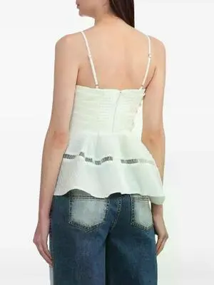 Aje Cinque Jacquard Top